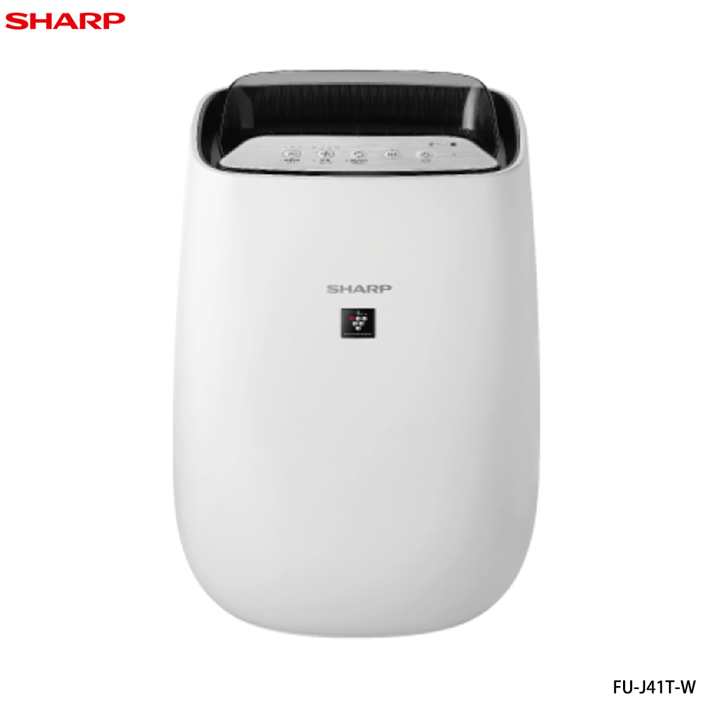 夏普 FU-J41T-W 空氣清淨機 適用10.3坪 能源效率1級 智慧聯網在東隆電器